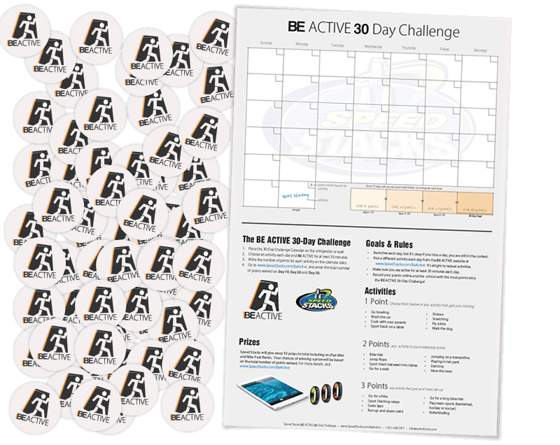 Be Active (Sport Stacking)